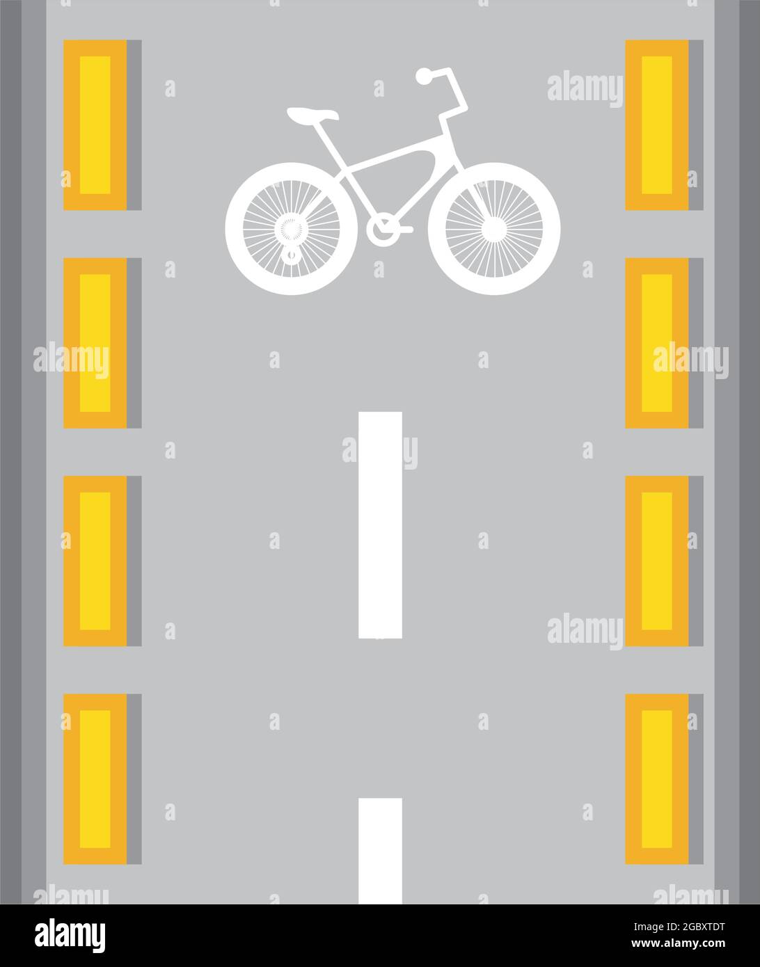 bicycle traffic sign Stock Vector Image & Art - Alamy