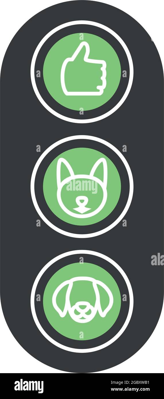 Pet friendly sign stamp Cut Out Stock Images & Pictures - Alamy