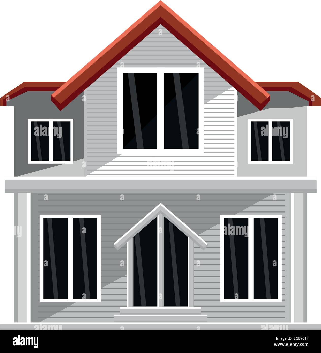 new modern house Stock Vector Image & Art - Alamy
