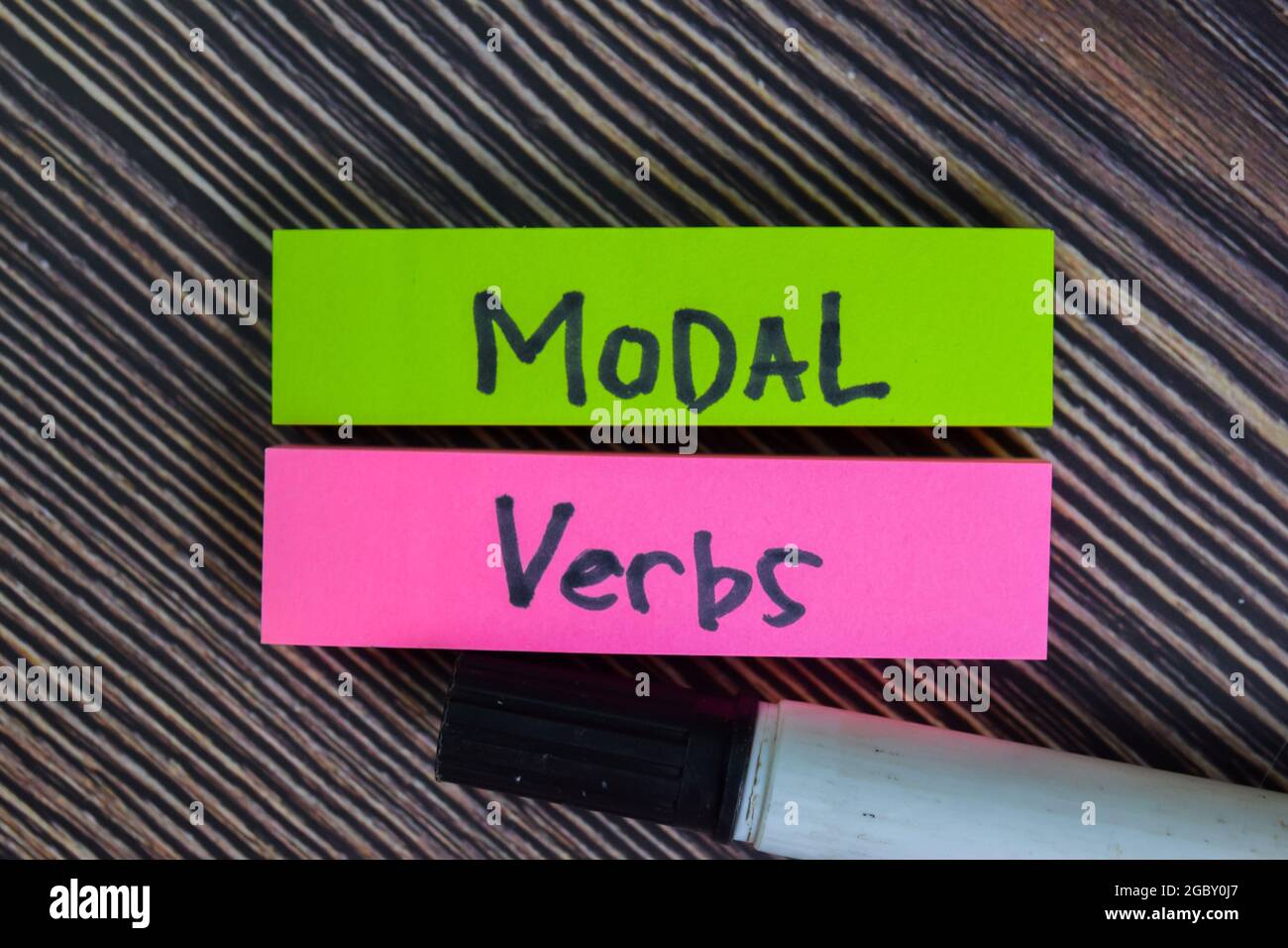 Modal verbs hi-res stock photography and images - Alamy