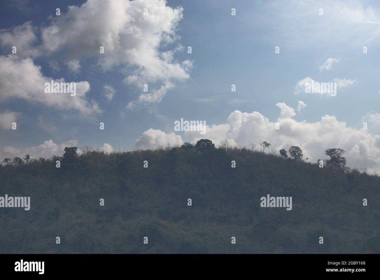 The Landscape of the mountain in the daytime for design in your work ...