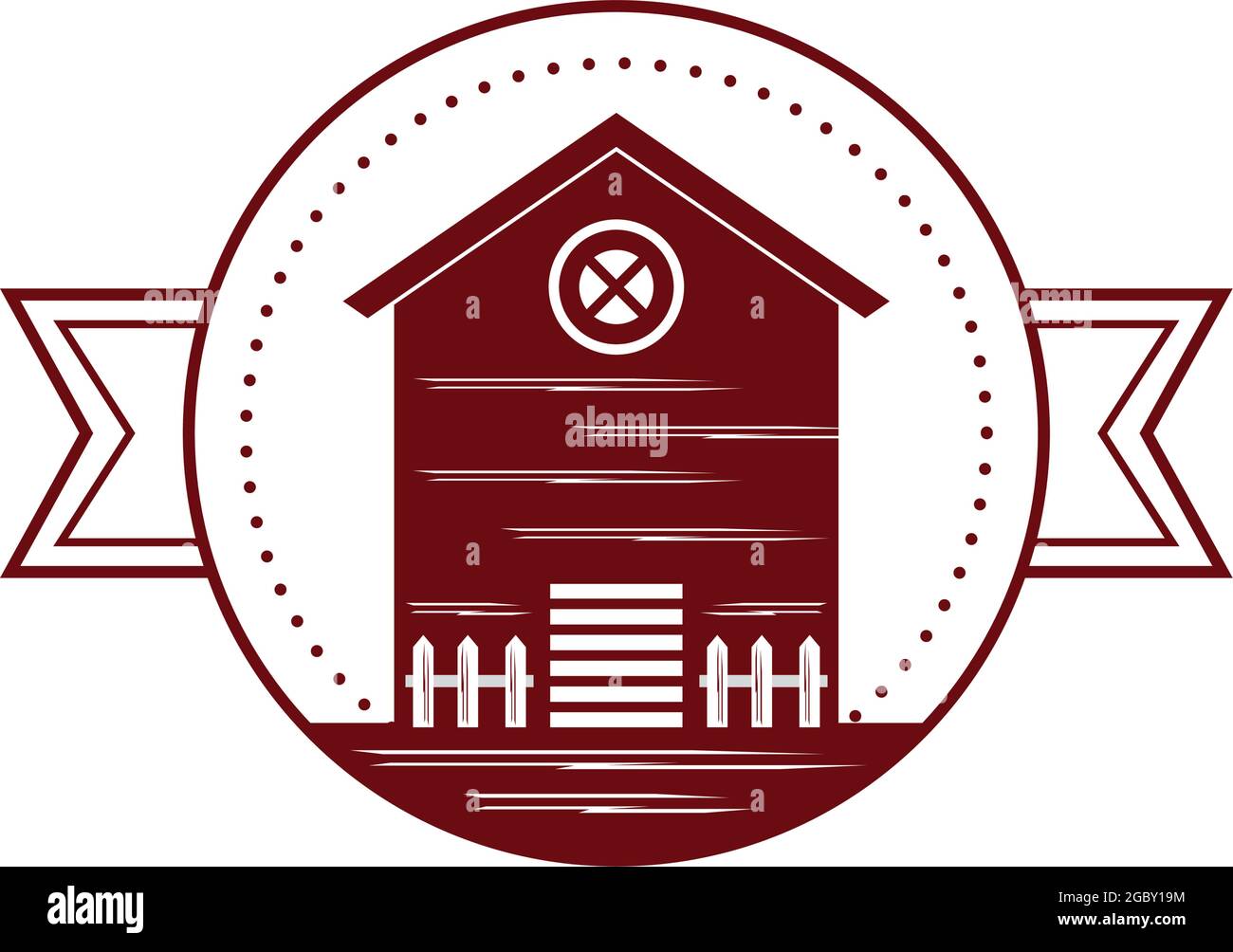 farm barn label Stock Vector Image & Art - Alamy