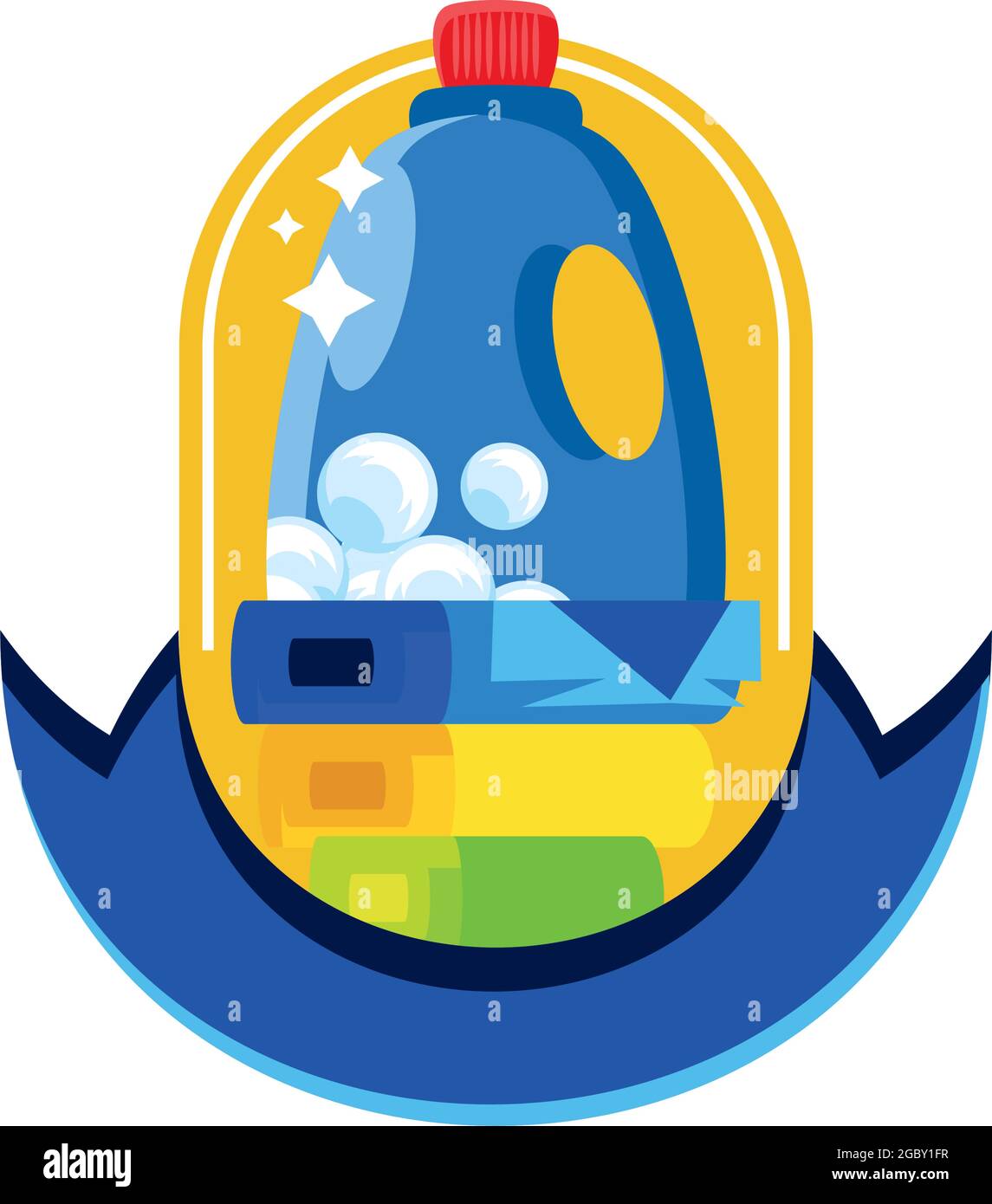 laundry detergent and clothes Stock Vector Image & Art - Alamy