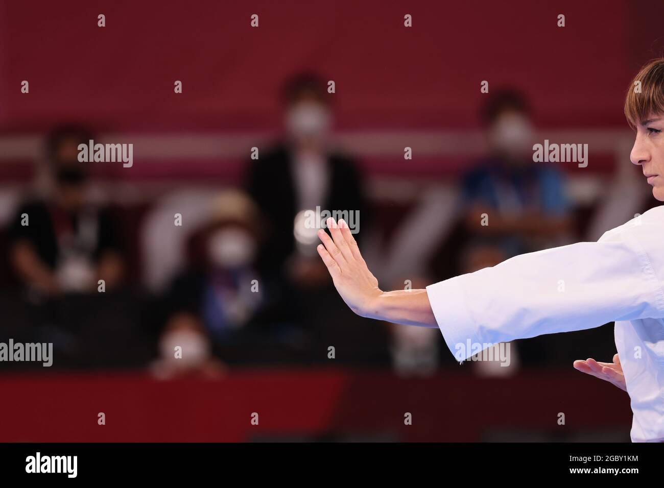 Tokyo, Japan. 5th Aug, 2021. Sandra Sanchez (ESP) Karate : Women's Kata ...