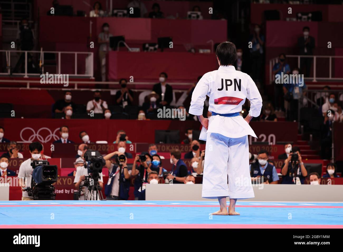 Tokyo, Japan. 5th Aug, 2021. Kiyou Shimizu (JPN) Karate : Women's Kata ...