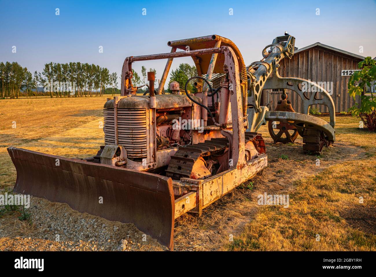 Historical museum of lumberjacks and blacksmith in Mcmnville Oregon ...