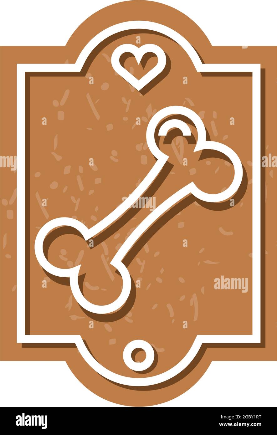 pet bone in signboard Stock Vector Image & Art - Alamy