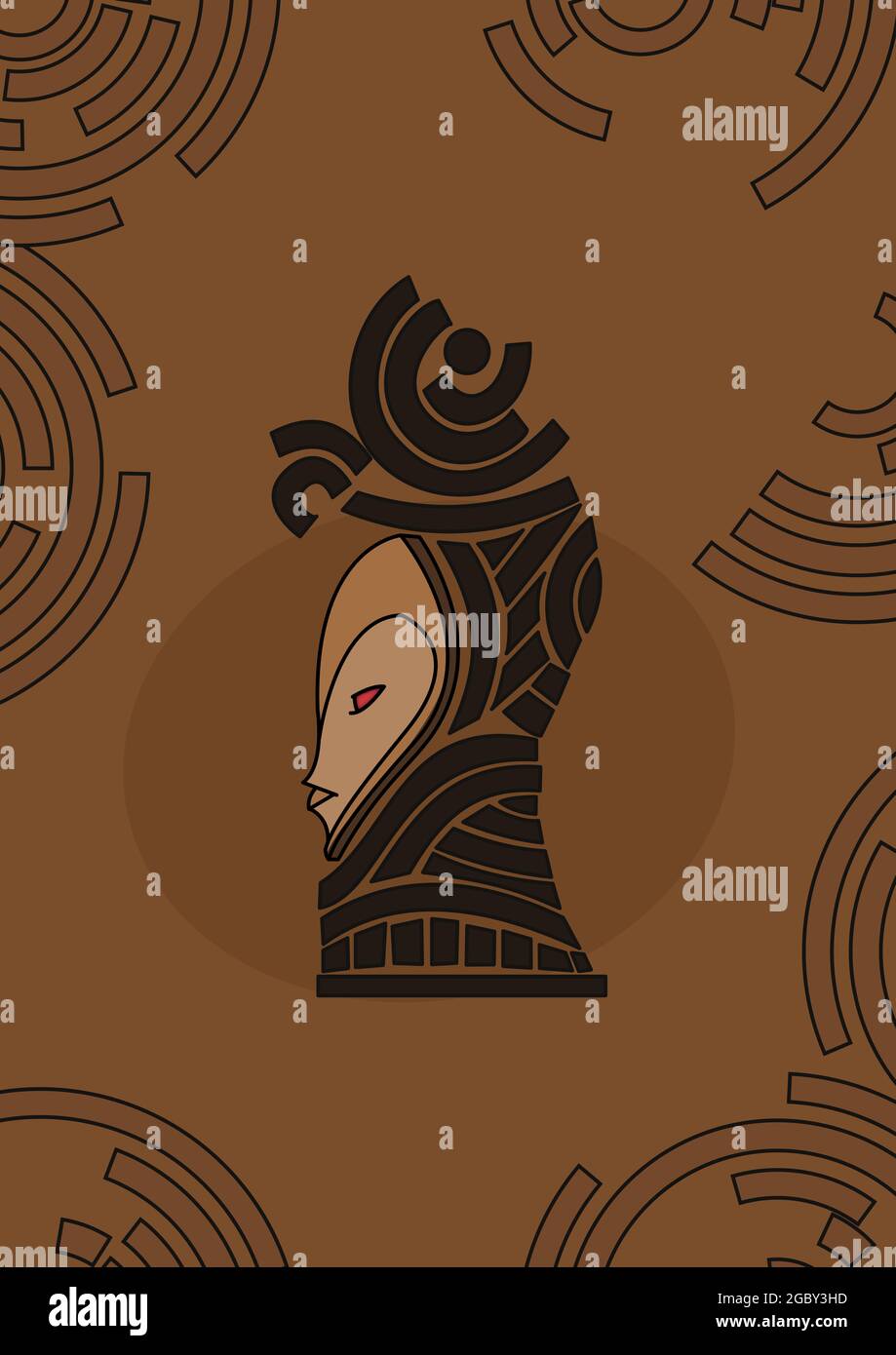 afro card game character Stock Photo - Alamy