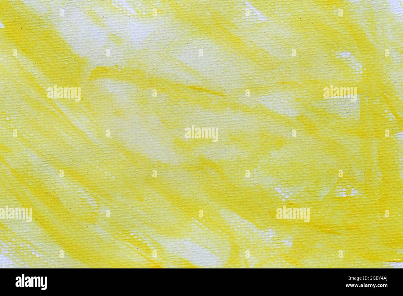 Yellow watercolor on art paper background for design in your work ...