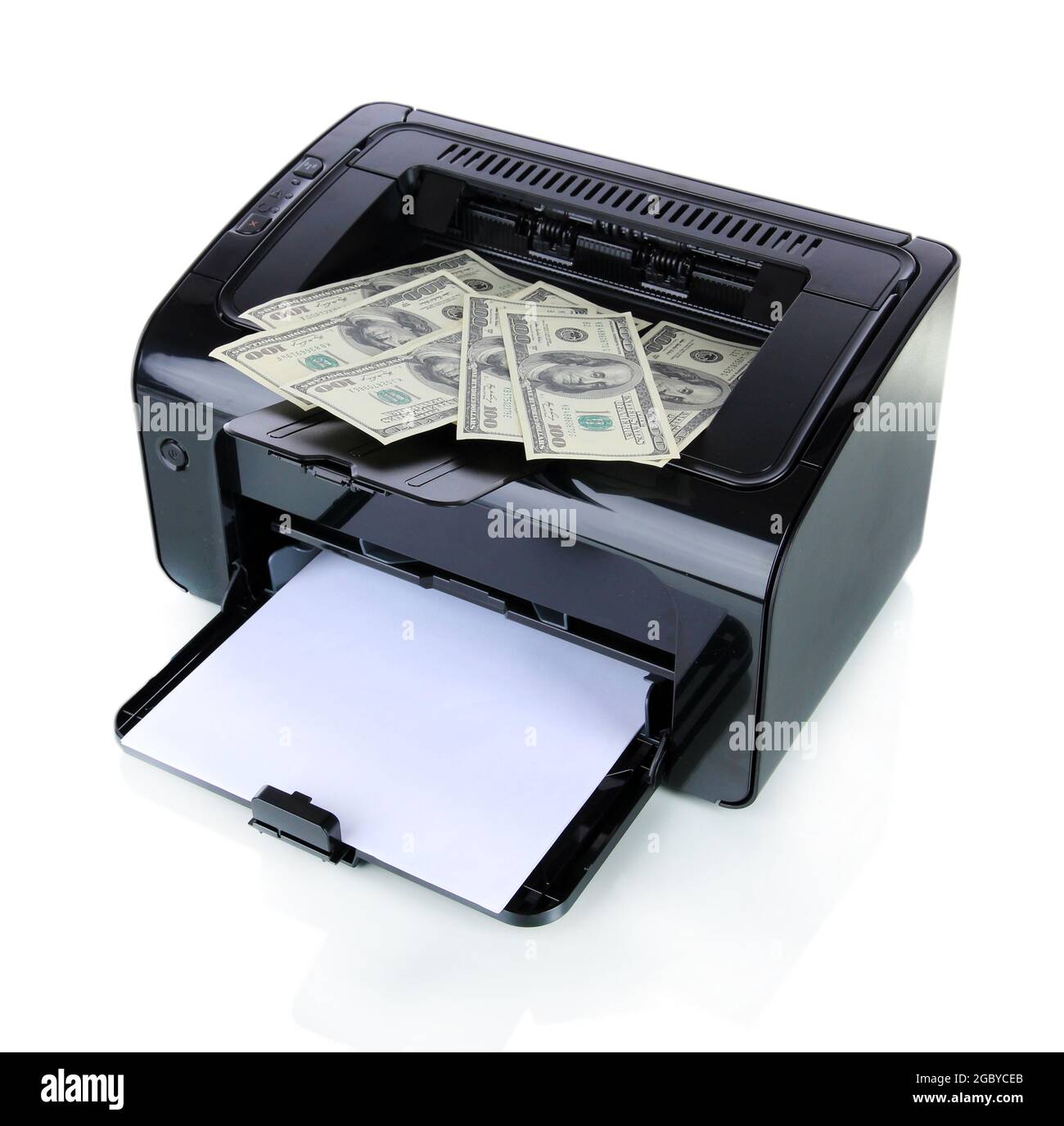 Printing dollar bills Cut Out Stock Images & Pictures - Alamy