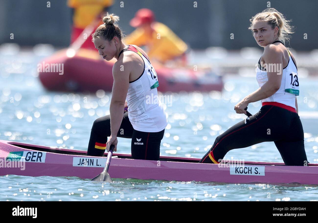 Tokyo, Japan. 06th Aug, 2021. Canoe: Olympics, preliminaries, canadier ...