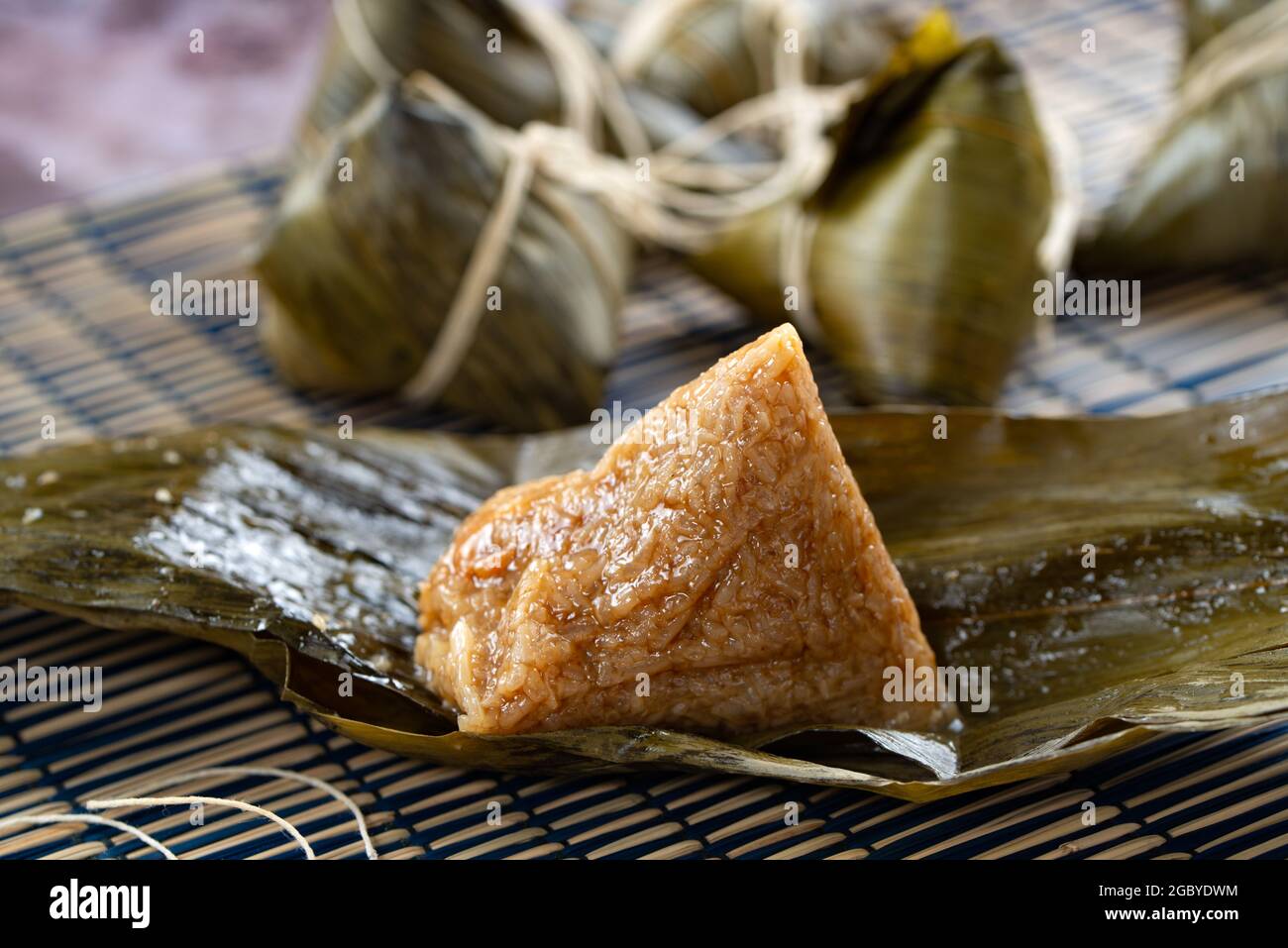 Chinese rice dumplings zong zi for dragon boats festival Stock Photo ...