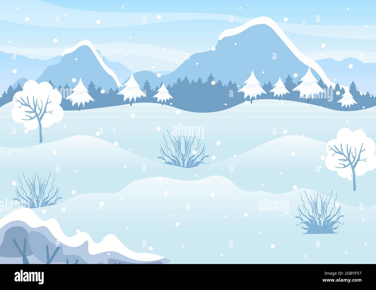 Snow Background Vector