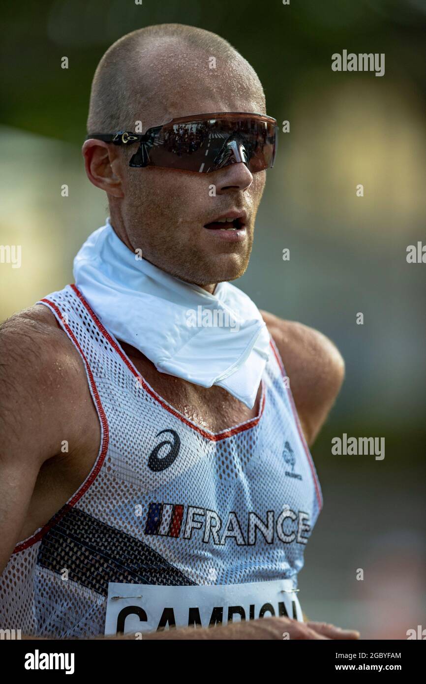 Hokkaido, Japan. 5th Aug, 2021. CAMPION Kevin (FRA) Race Walk : Men's ...