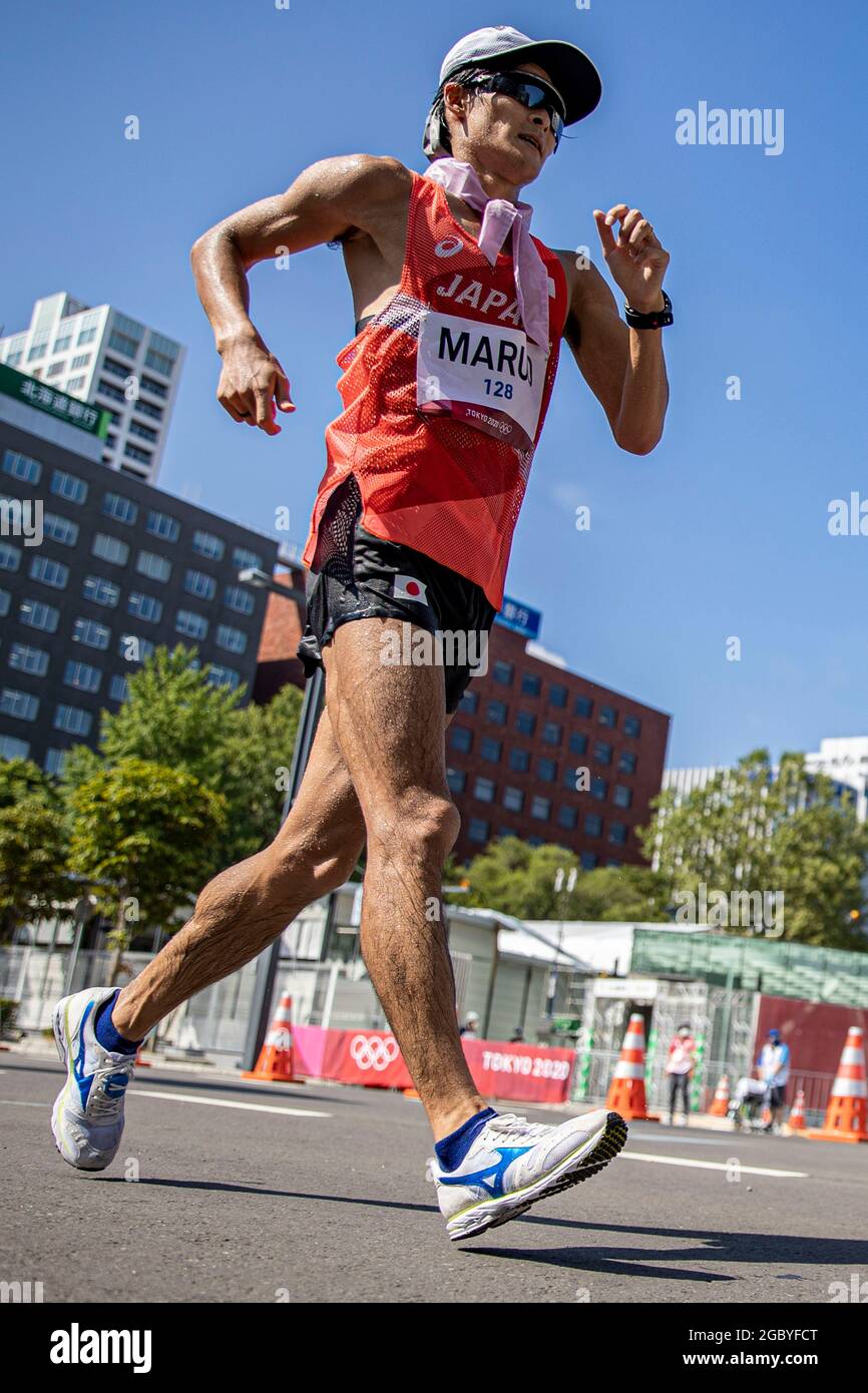 Hokkaido, Japan. 6th Aug, 2021. Satoshi Maruo (JPN) Race Walk : Men's ...