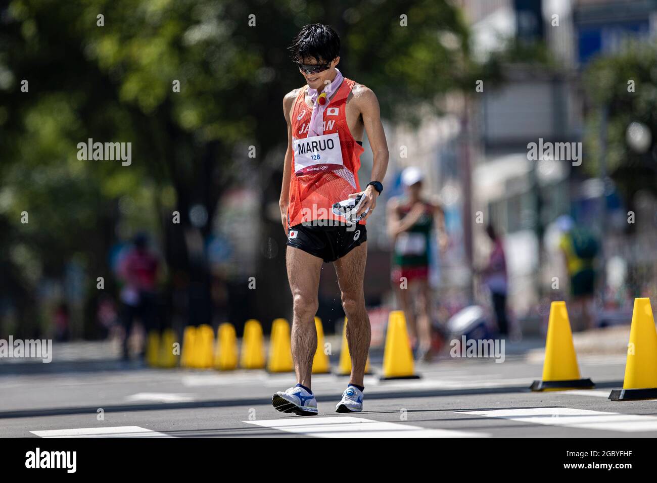 Hokkaido, Japan. 6th Aug, 2021. Satoshi Maruo (JPN) Race Walk : Men's ...