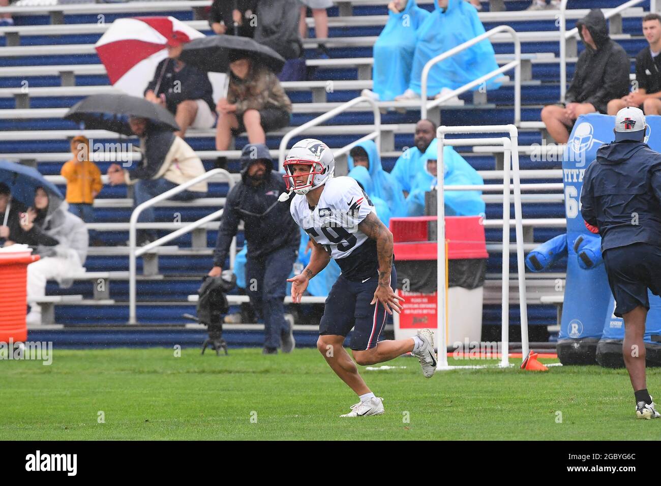 Thursday, August 5, 2021: New England Patriots wide receiver Tre Nixon ...