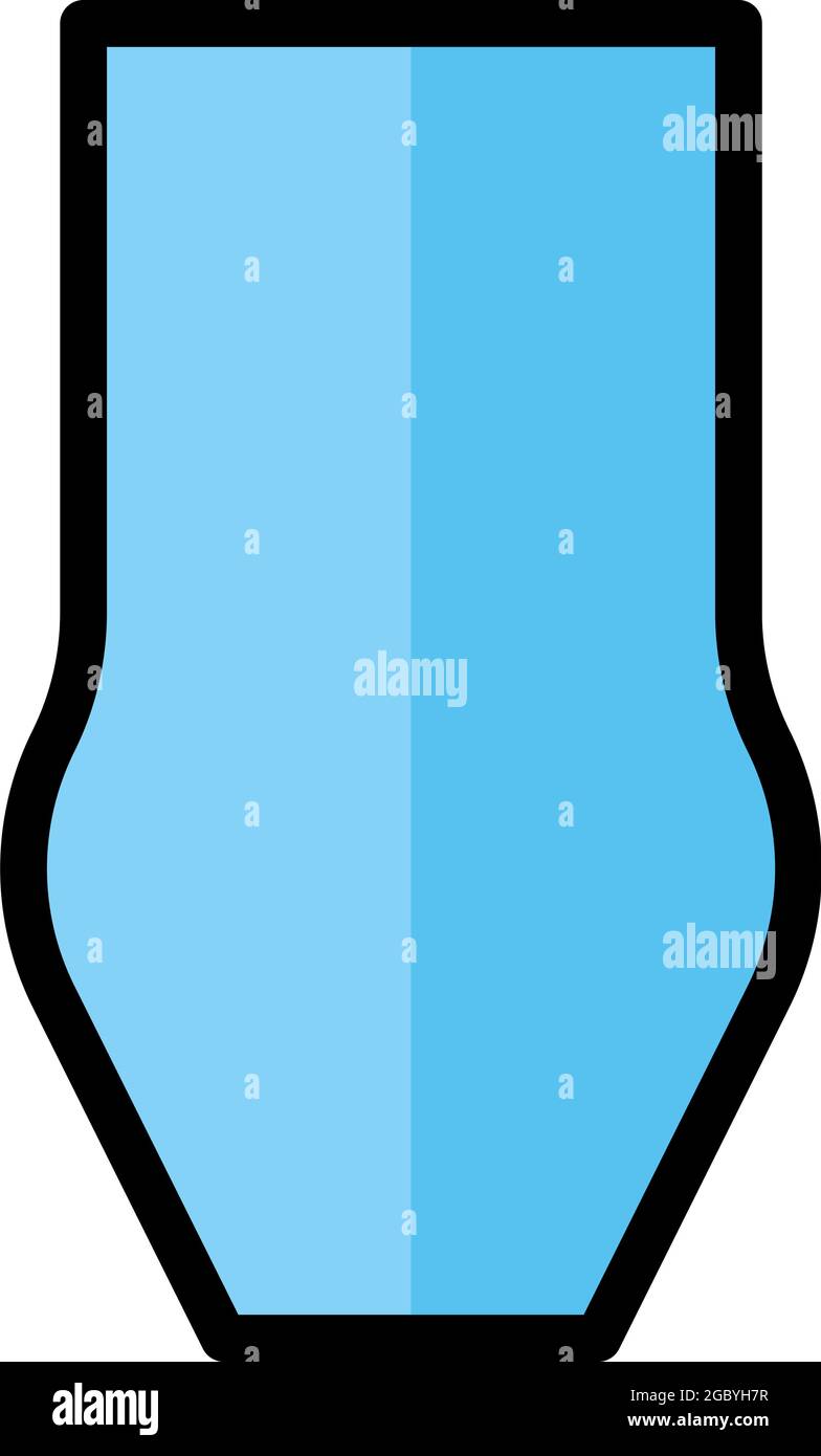 illustration vector glass flat line style collection vector. More items ...