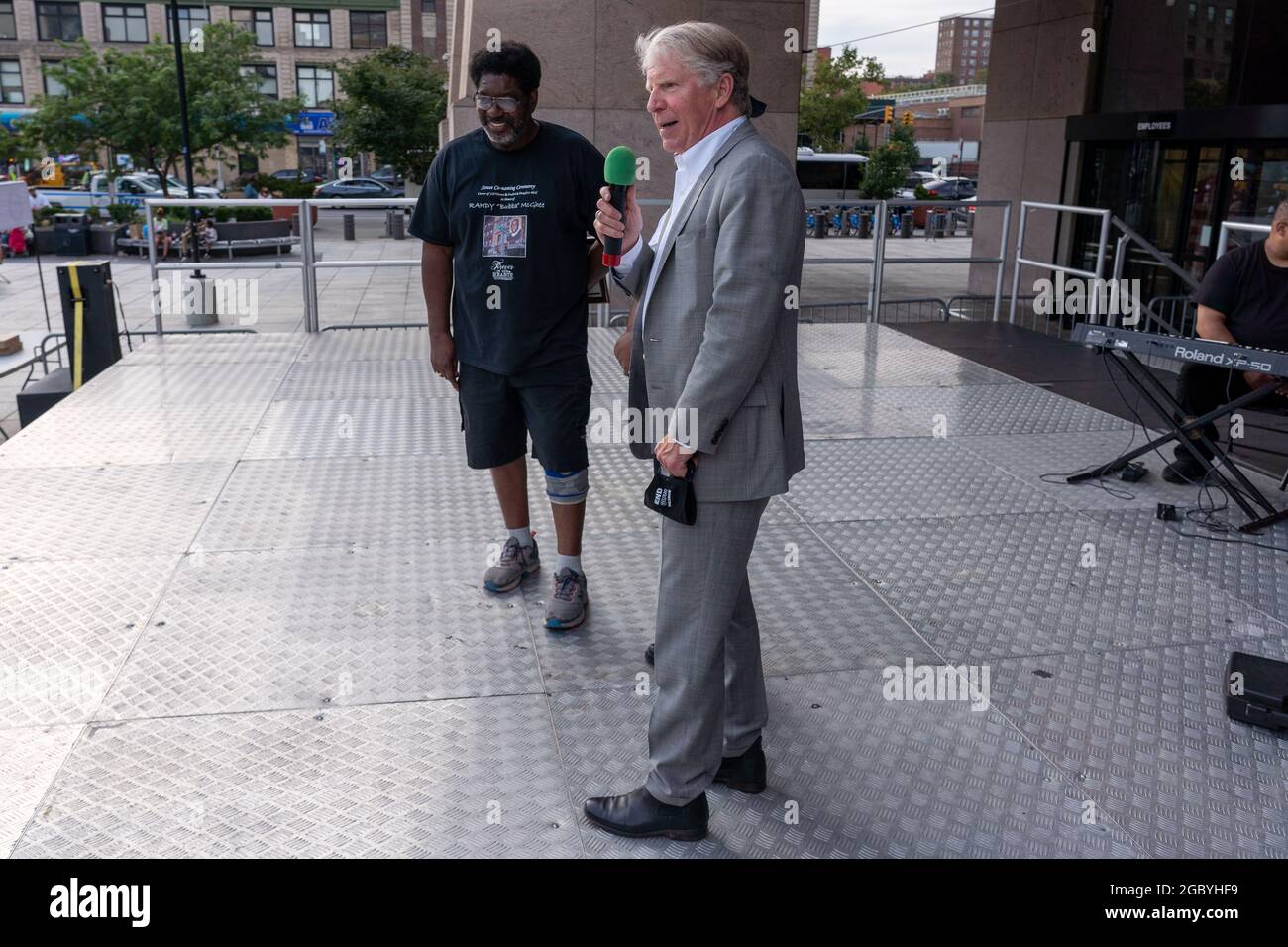 NEW YORK, NY – AUGUST 03, 2021: Manhattan District Attorney Cyrus Vance ...