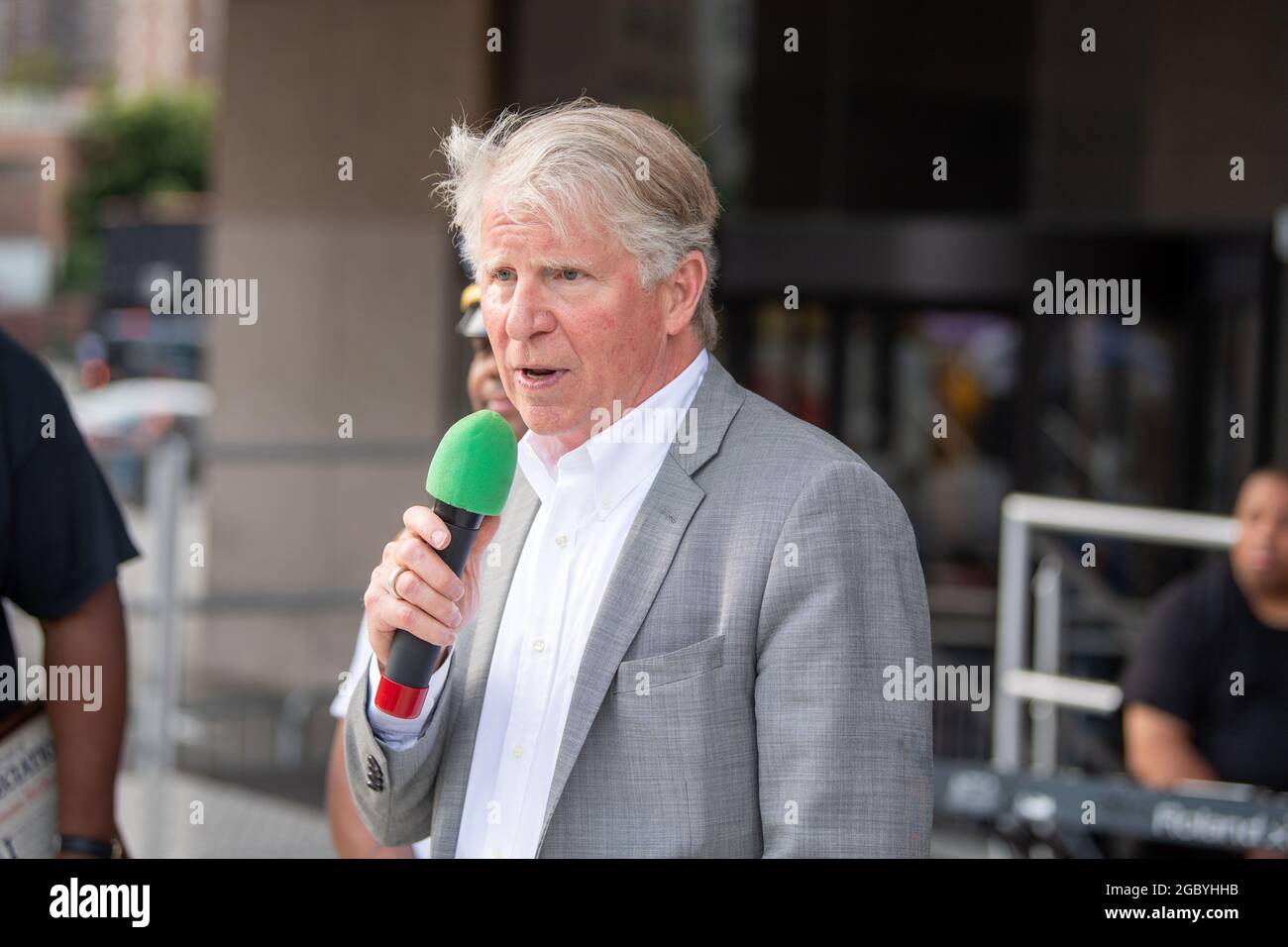 NEW YORK, NY – AUGUST 03, 2021: Manhattan District Attorney Cyrus Vance ...