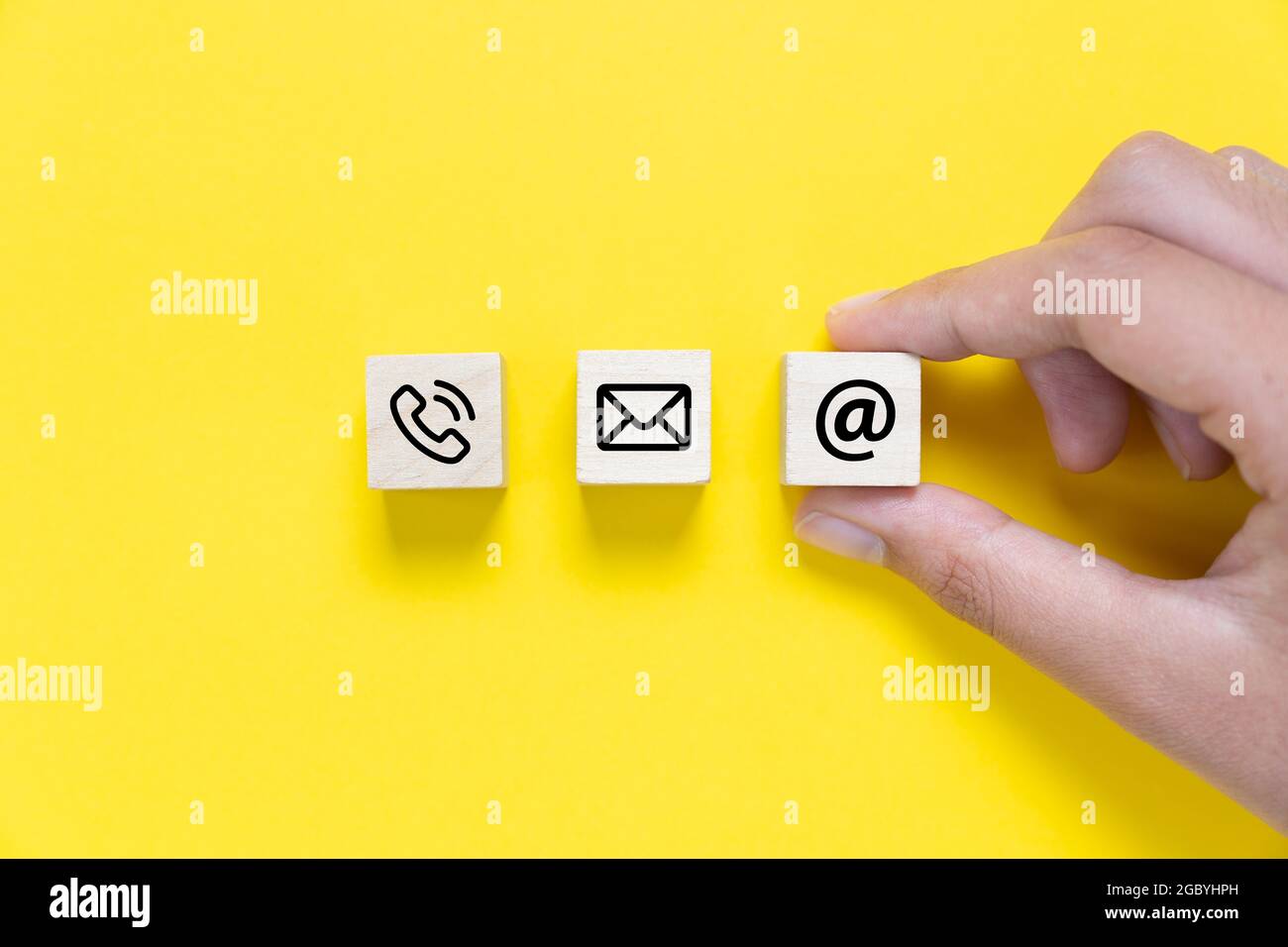 Website contact us symbol icons hi-res stock photography and images - Alamy