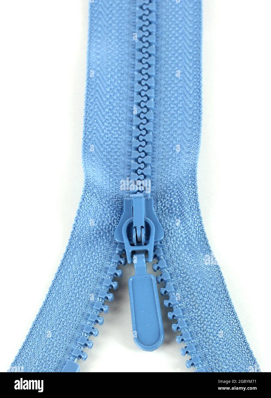Zipper isolated on white Stock Photo - Alamy
