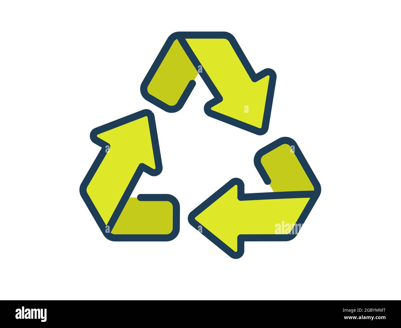 recycle eco ecology environment safe nature friendly single isolated ...