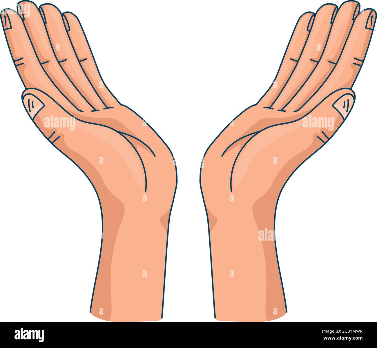 hands receiving icon Stock Vector Image & Art - Alamy