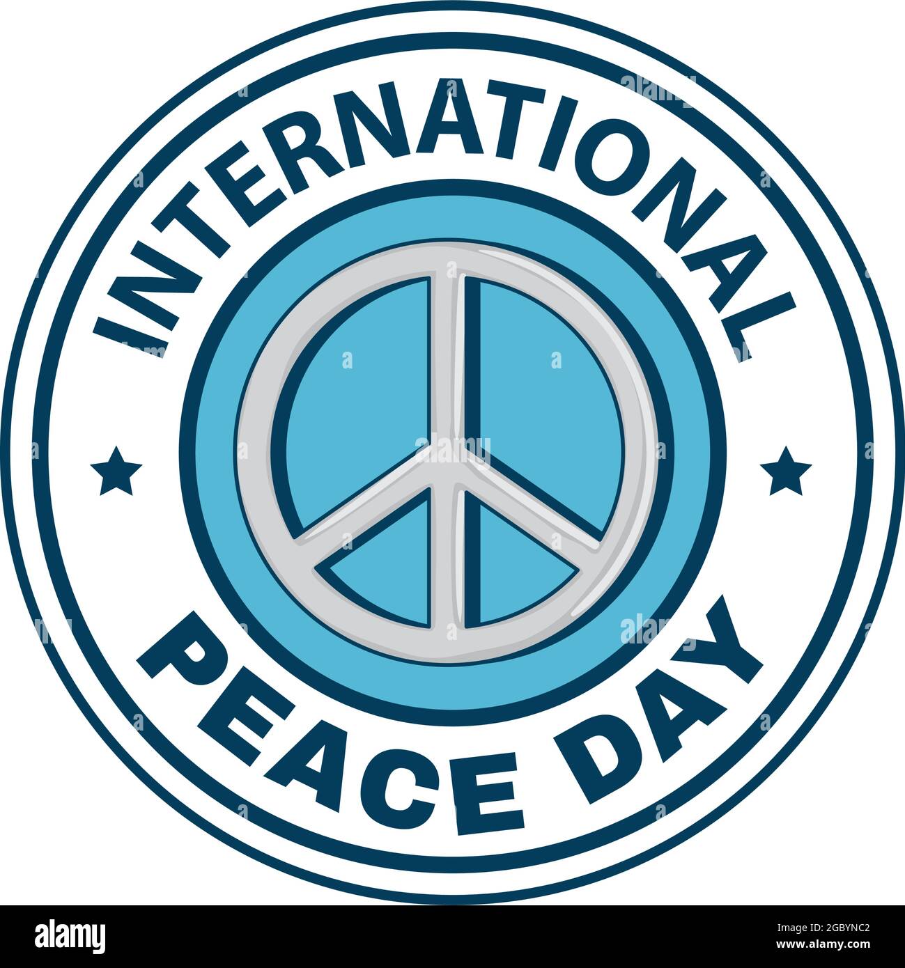 international peace day emblem Stock Vector Image & Art - Alamy