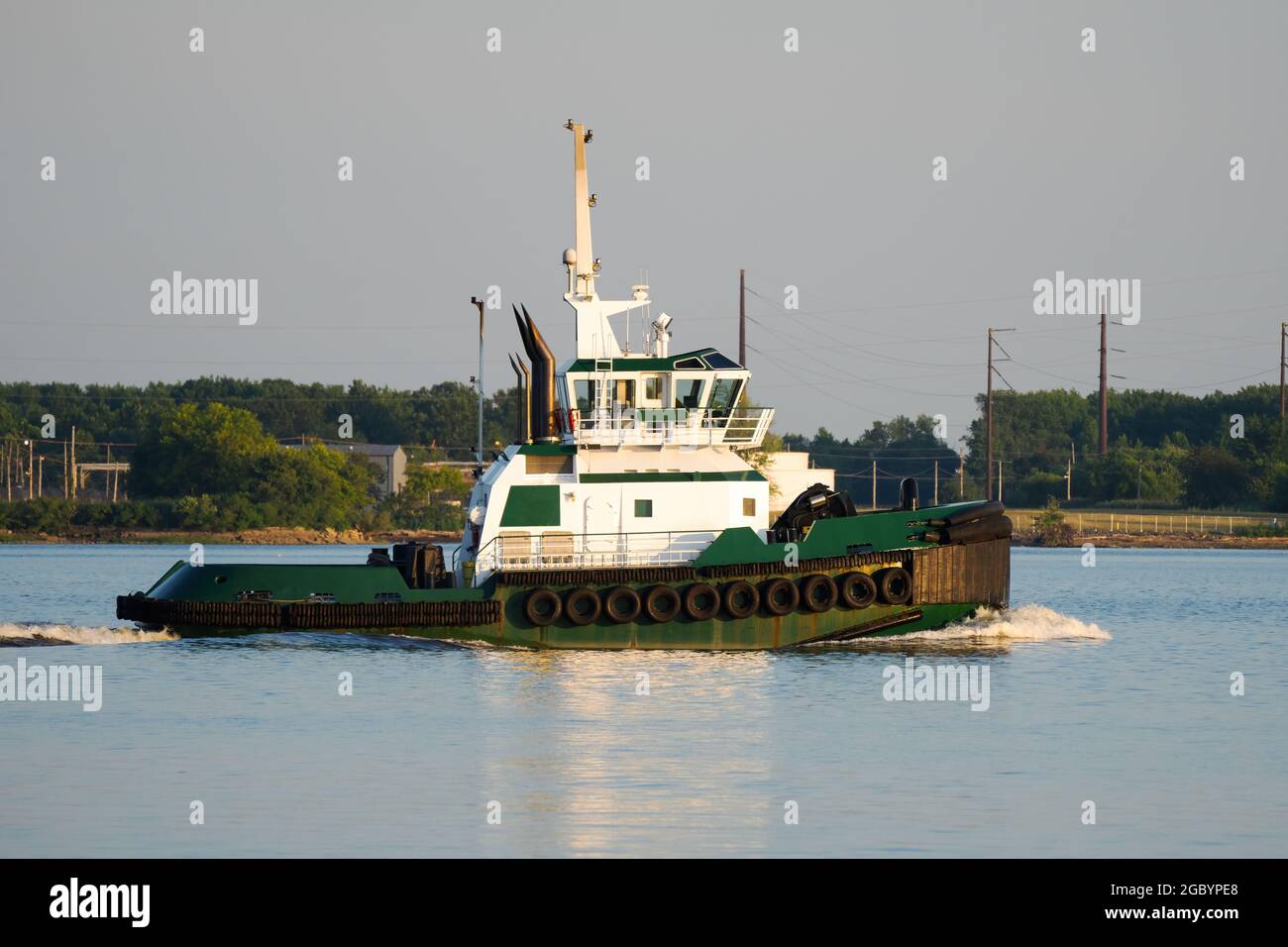 Passenger ferry tugboat hi-res stock photography and images - Alamy