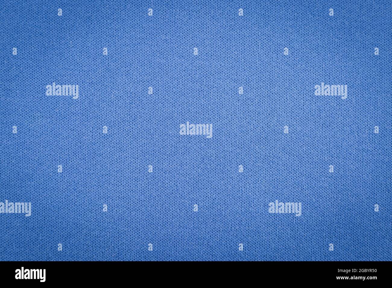 Closeup detail of blue fabric texture background Stock Photo - Alamy