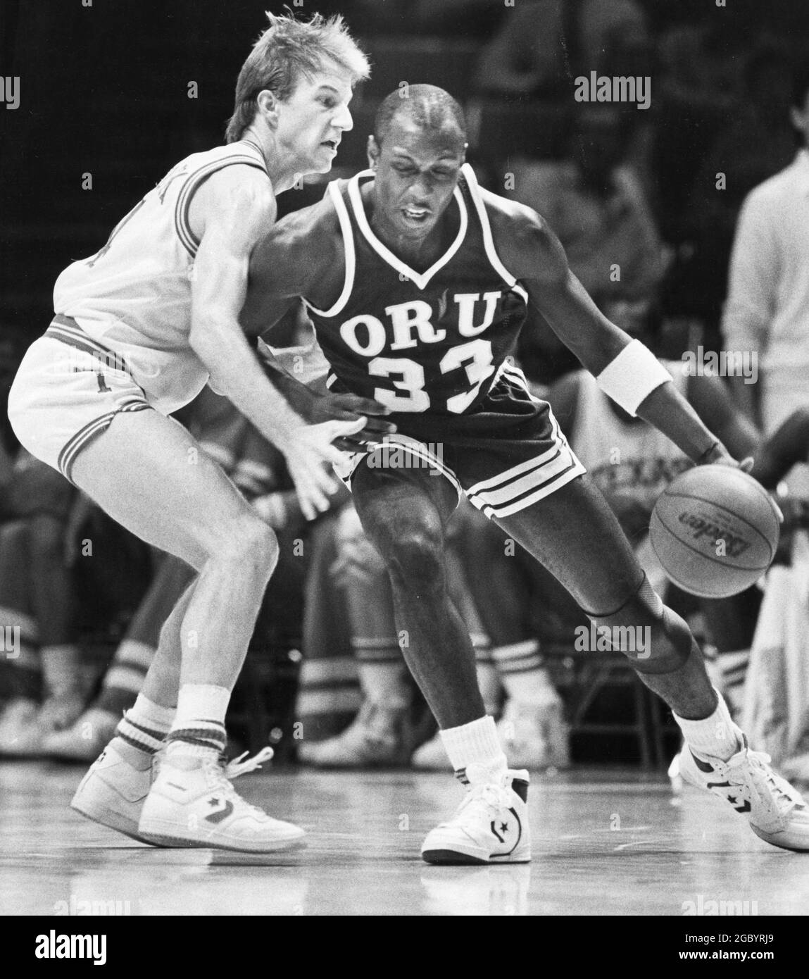 Austin Texas USA, 1985: University of Texas men's basketball team plays ...