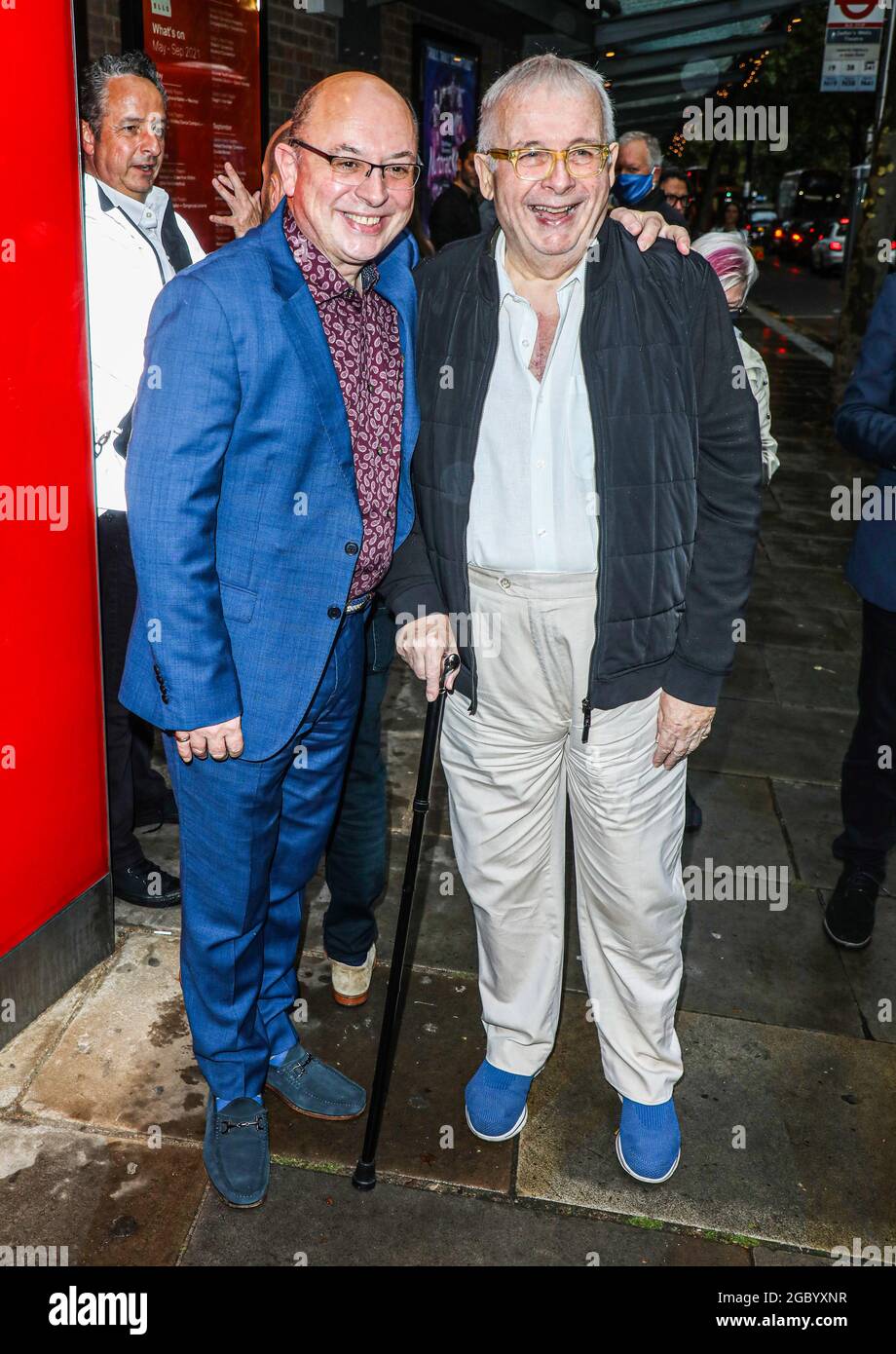 London, UK. 05th Aug, 2021. Neil Sinclair and Christopher Biggins ...