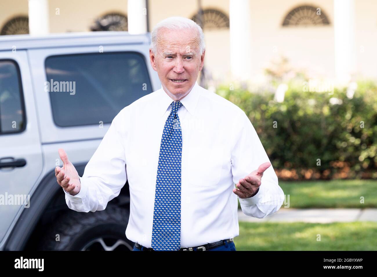 August 5, 2021 - Washington, DC, United States: President Joe Biden ...