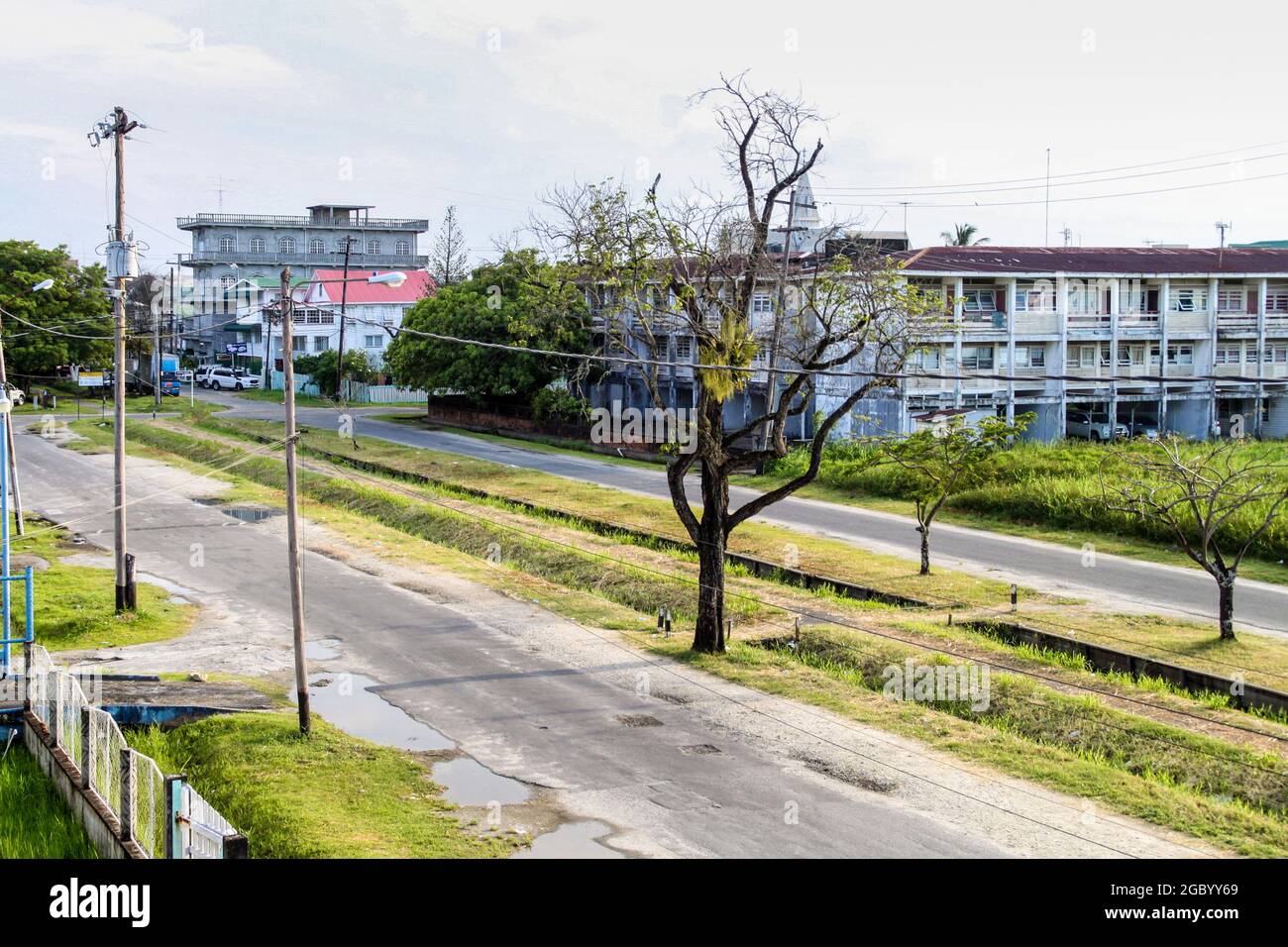 Waterloo street in Georgetown, Guyana Stock Photo - Alamy
