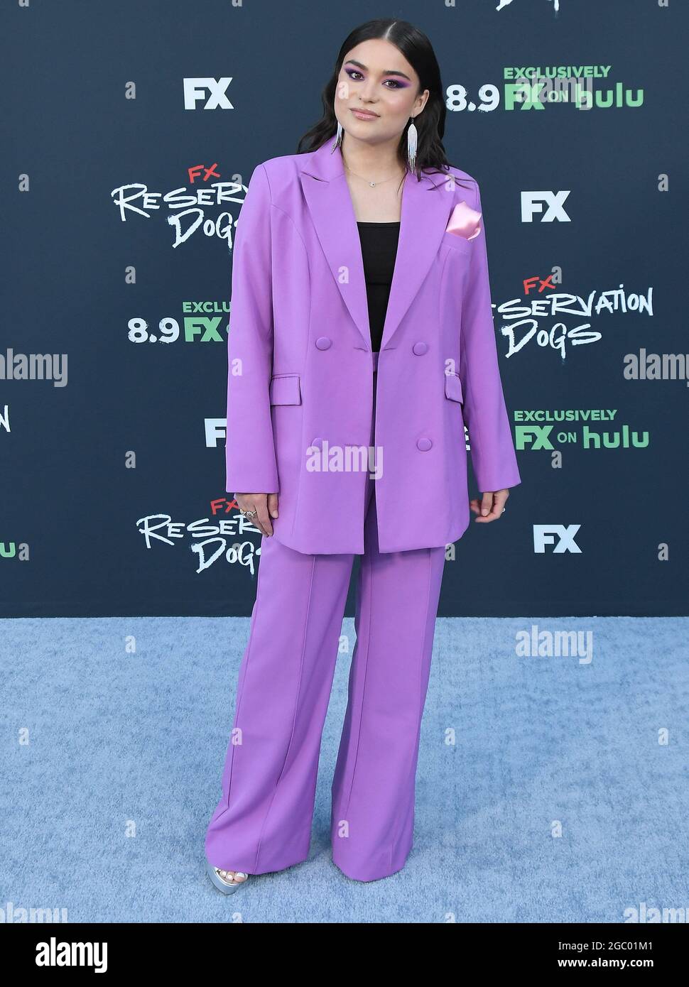 Devery Jacobs arrives at FX’s RESERVATION DOGS Series Premiere held at ...