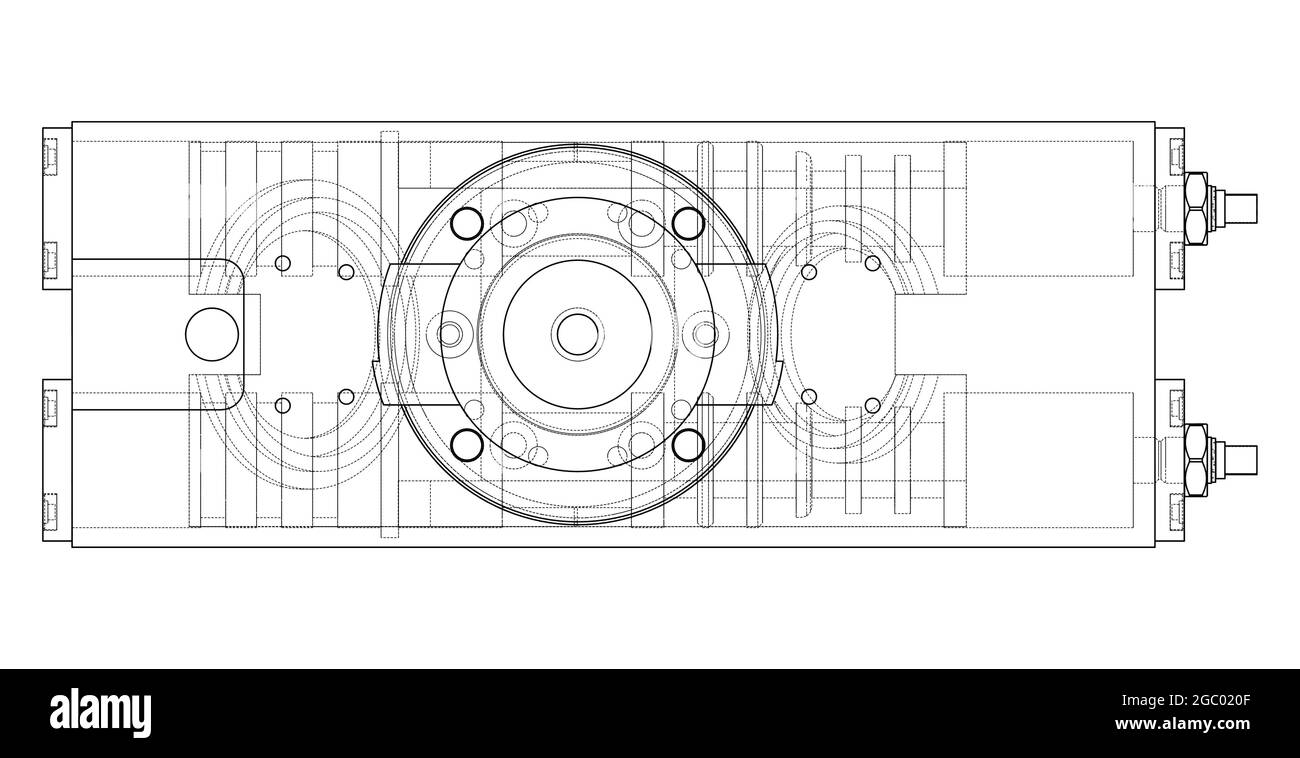 Abstract industry object concept. Vector Stock Vector Image & Art - Alamy