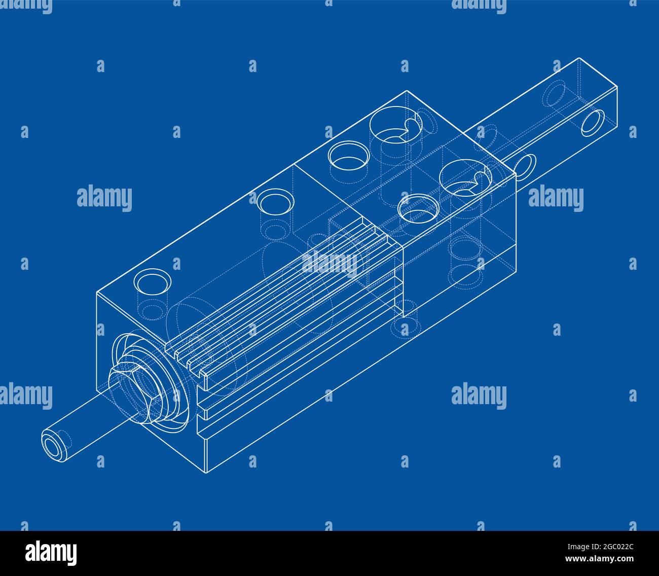 Abstract industry object concept. Vector Stock Vector Image & Art - Alamy