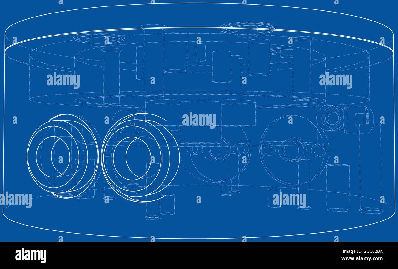 Abstract industry object concept. Vector Stock Vector Image & Art - Alamy