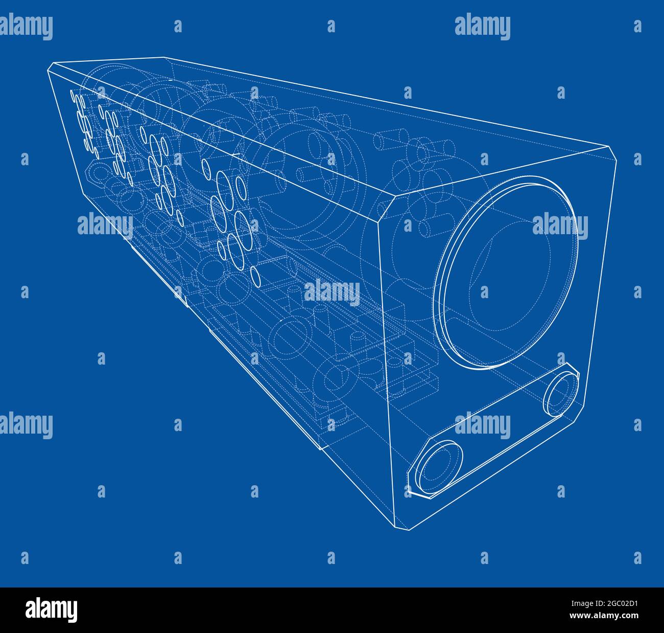 Abstract industry object concept. Vector Stock Vector Image & Art - Alamy