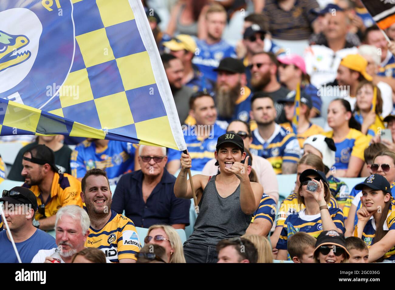 Parramatta eels fans hi-res stock photography and images - Alamy