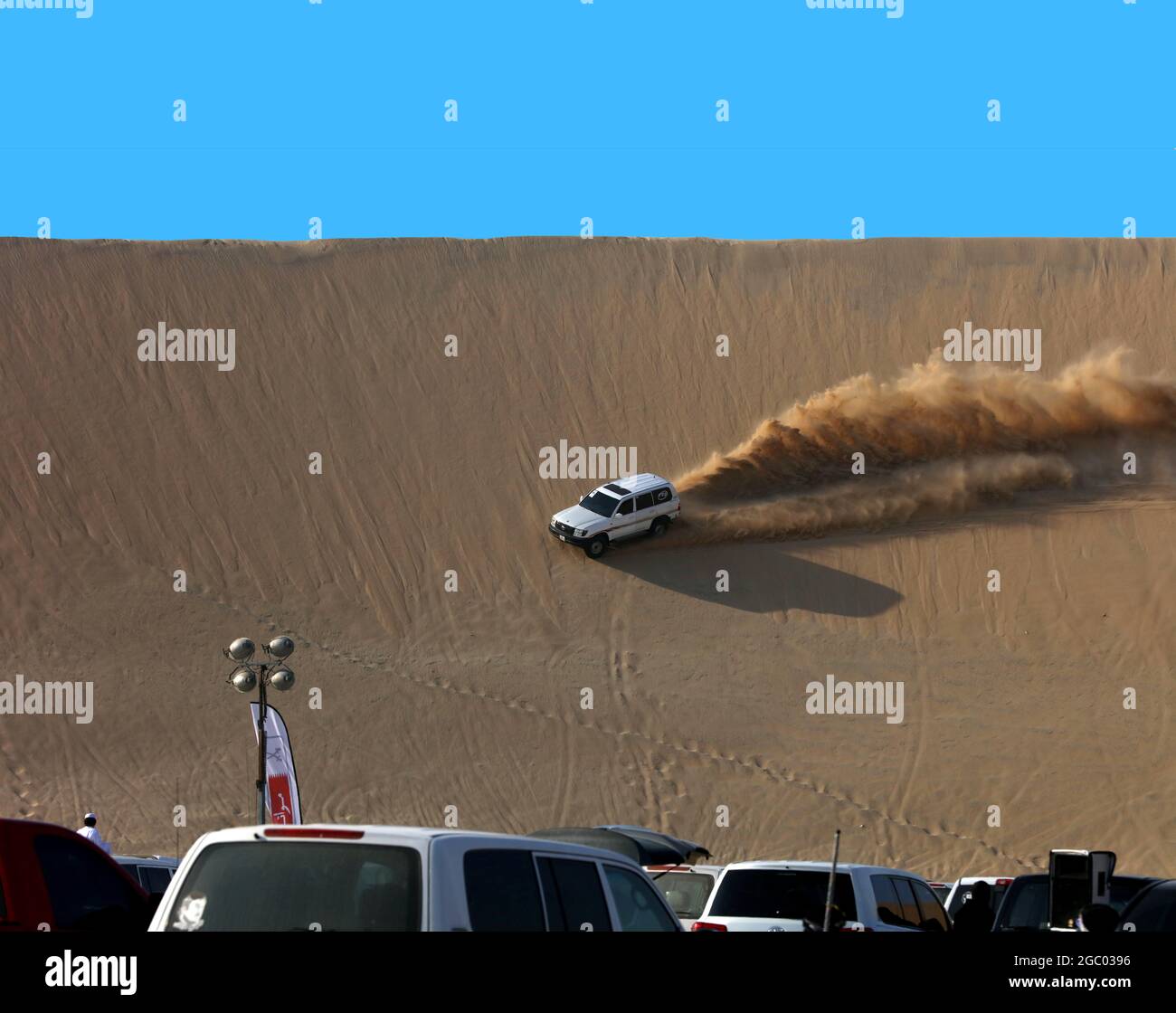 Desert safari at sealine beach mesaieed - QATAR Stock Photo - Alamy
