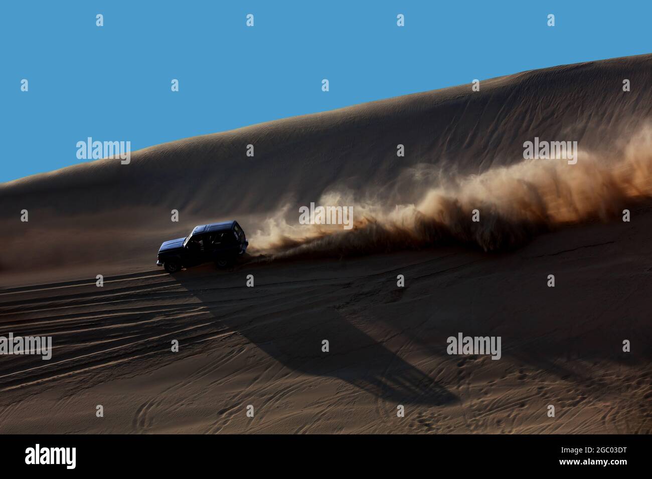 Desert safari at sealine beach mesaieed - QATAR Stock Photo - Alamy