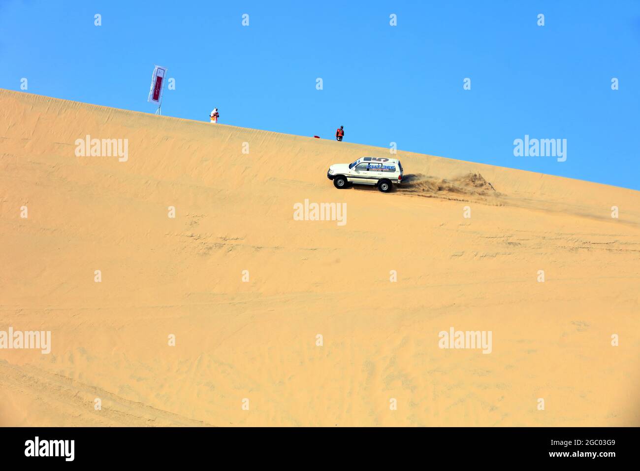 Desert safari at sealine beach mesaieed - QATAR Stock Photo - Alamy