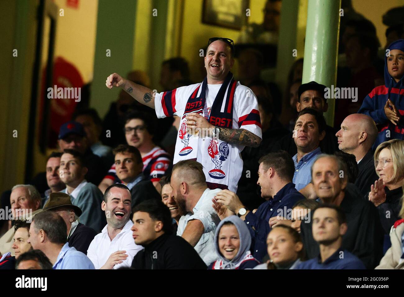 SYDNEY, AUSTRALIA - APRIL 10: Roosters fan during the round five NRL ...