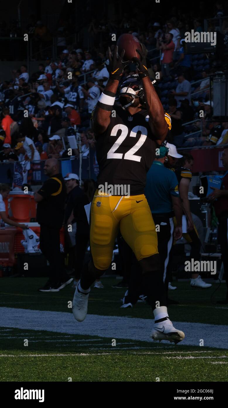 August 5th, 2021: #22 Najee Harris during the Pittsburgh Steelers vs ...