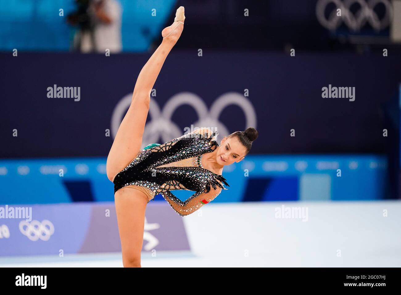 Tokyo Japan 6th Aug 2021 Alina Harnasko Blr Rhythmic Gymnastics