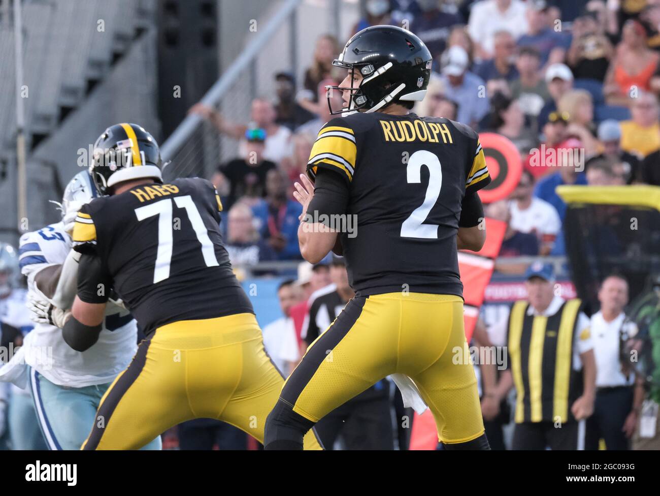 Mason rudolph steelers 2021 hi-res stock photography and images - Alamy
