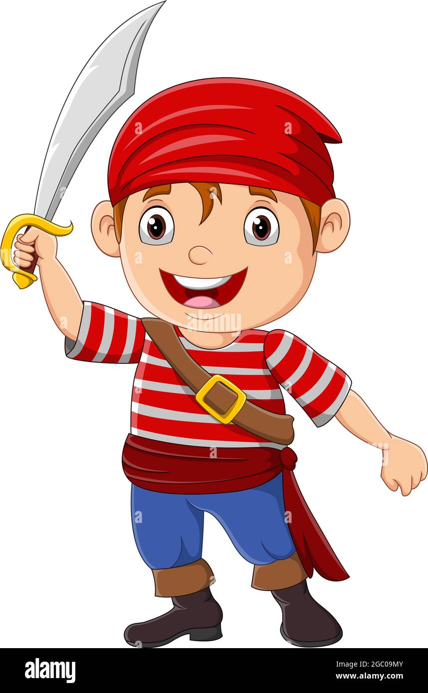 Pirate Boy Clip Art