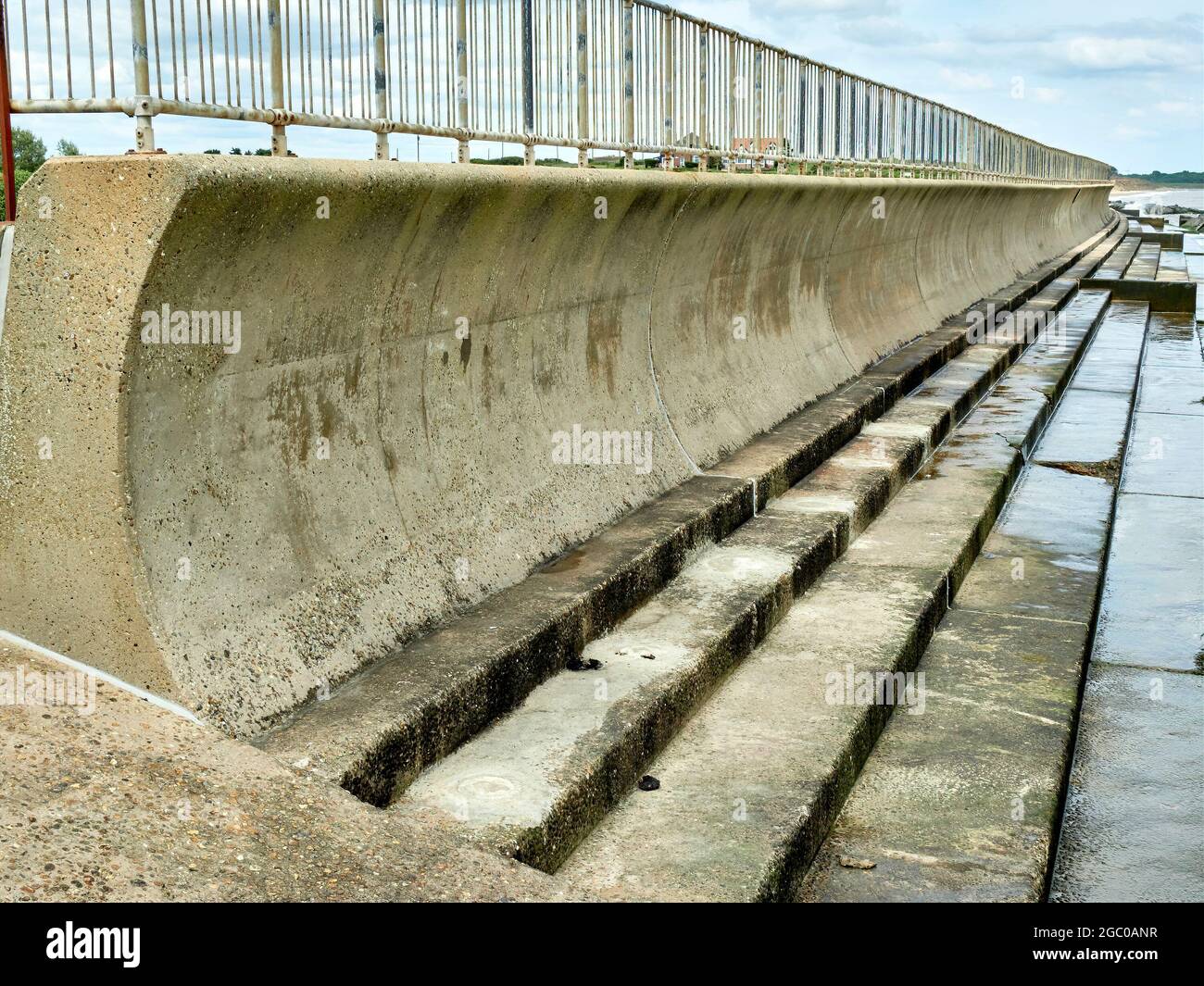 Recurved Seawall